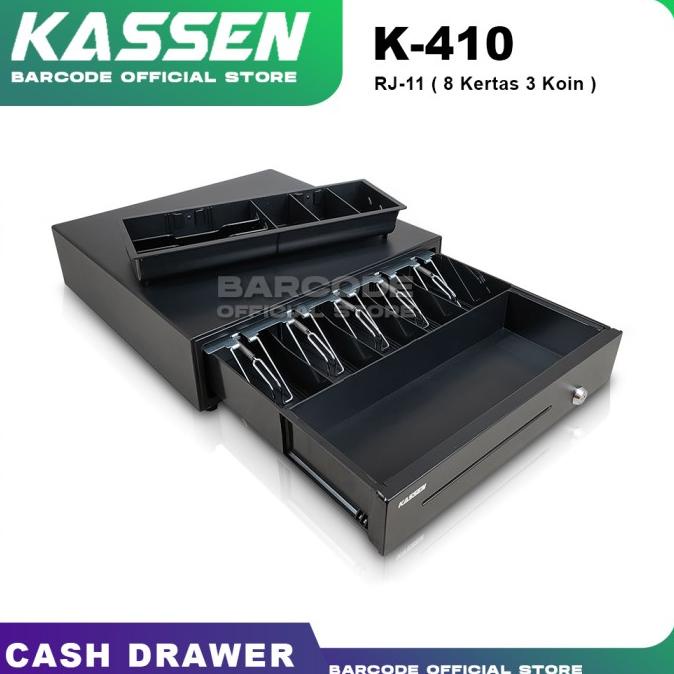 Jual CASH DRAWER - LACI UANG KASIR - KASSEN K410 - K-410 / MK 410 RJ11 | Shopee Indonesia