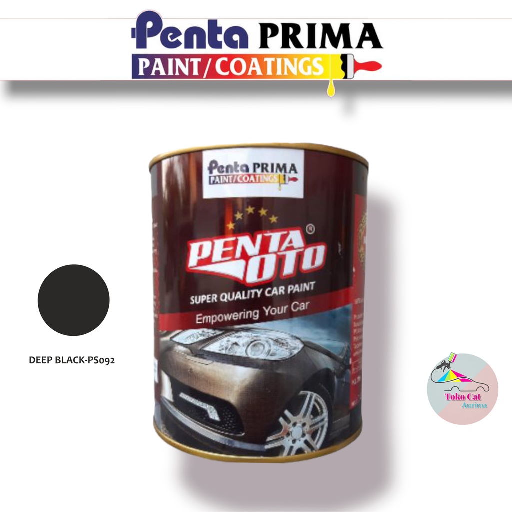 Jual CAT DUCO PU SUPER BLACK-PS092 PENTA OTO PU CAT PU CAT DUCO PU ...