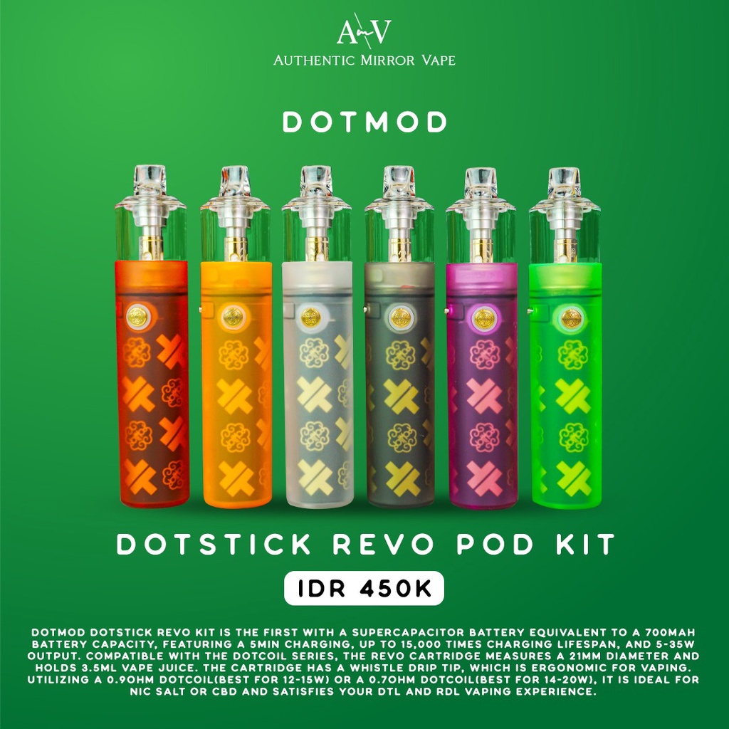 Jual Dotstick Revo Pod Kit by Dotmod - PS | Shopee Indonesia