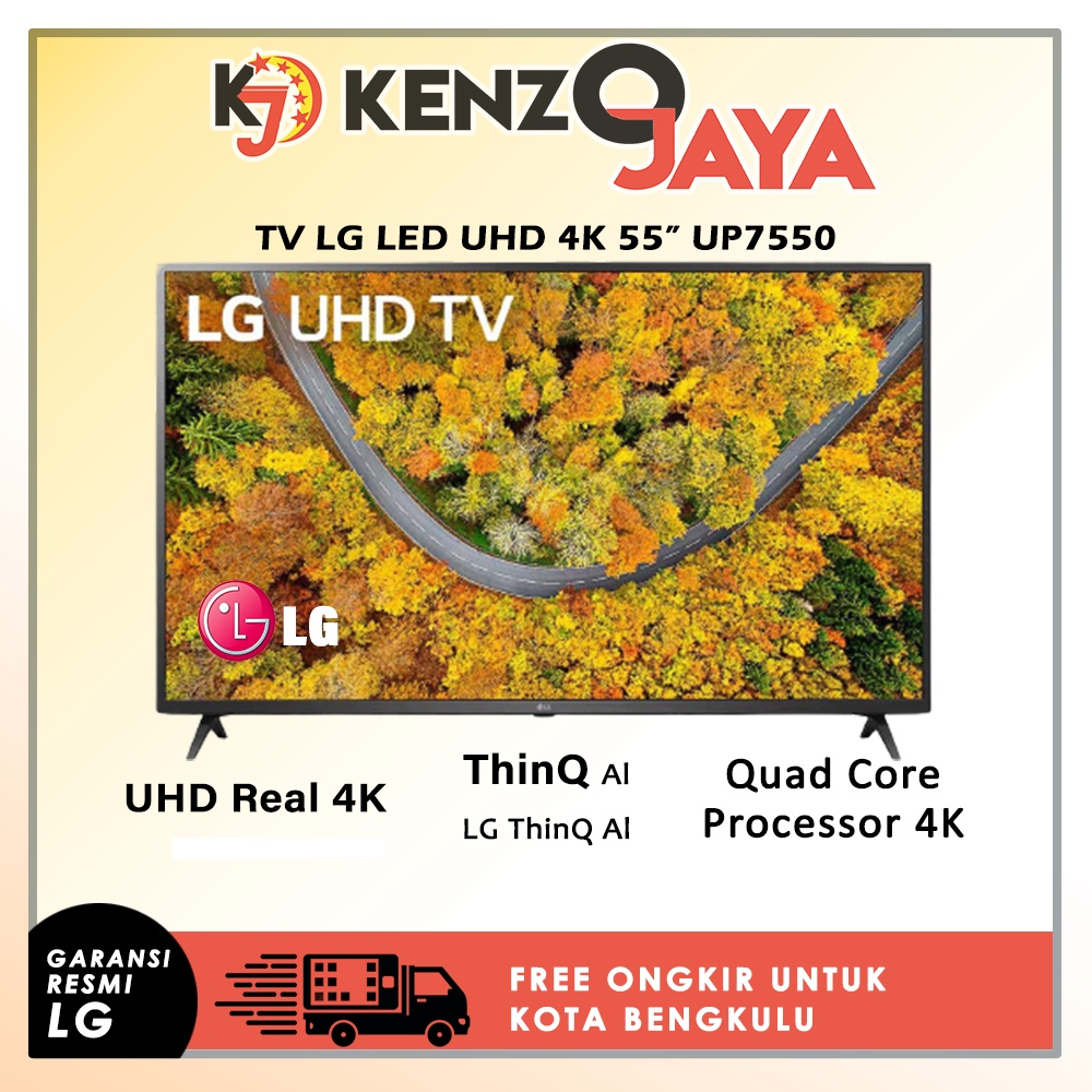 Jual TV LG LED UHD 4K 55” UP7550 | Shopee Indonesia