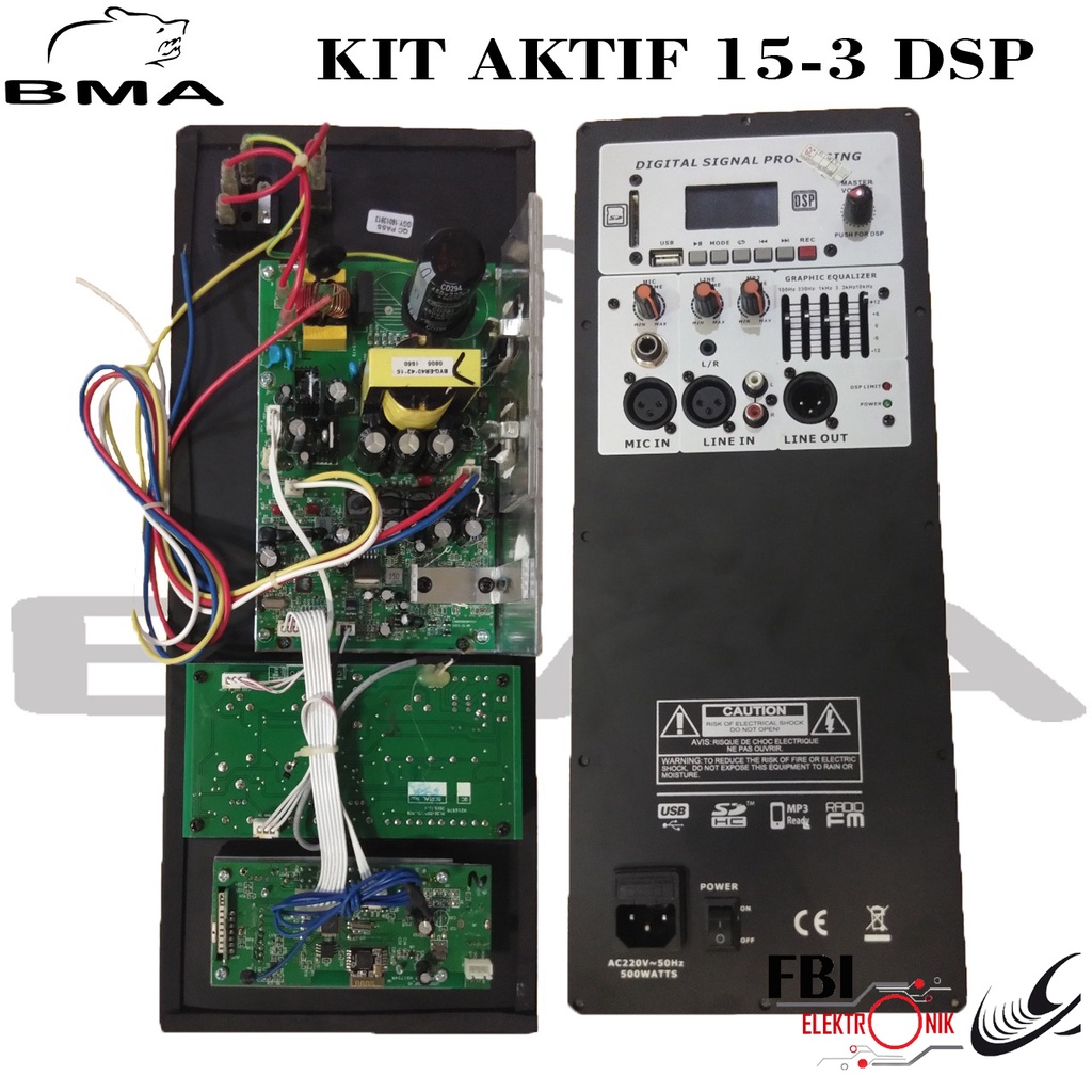Jual Kit Aktif 15-3+DSP 200 / Power Kit Aktif / Modul Kit Aktif | Shopee Indonesia