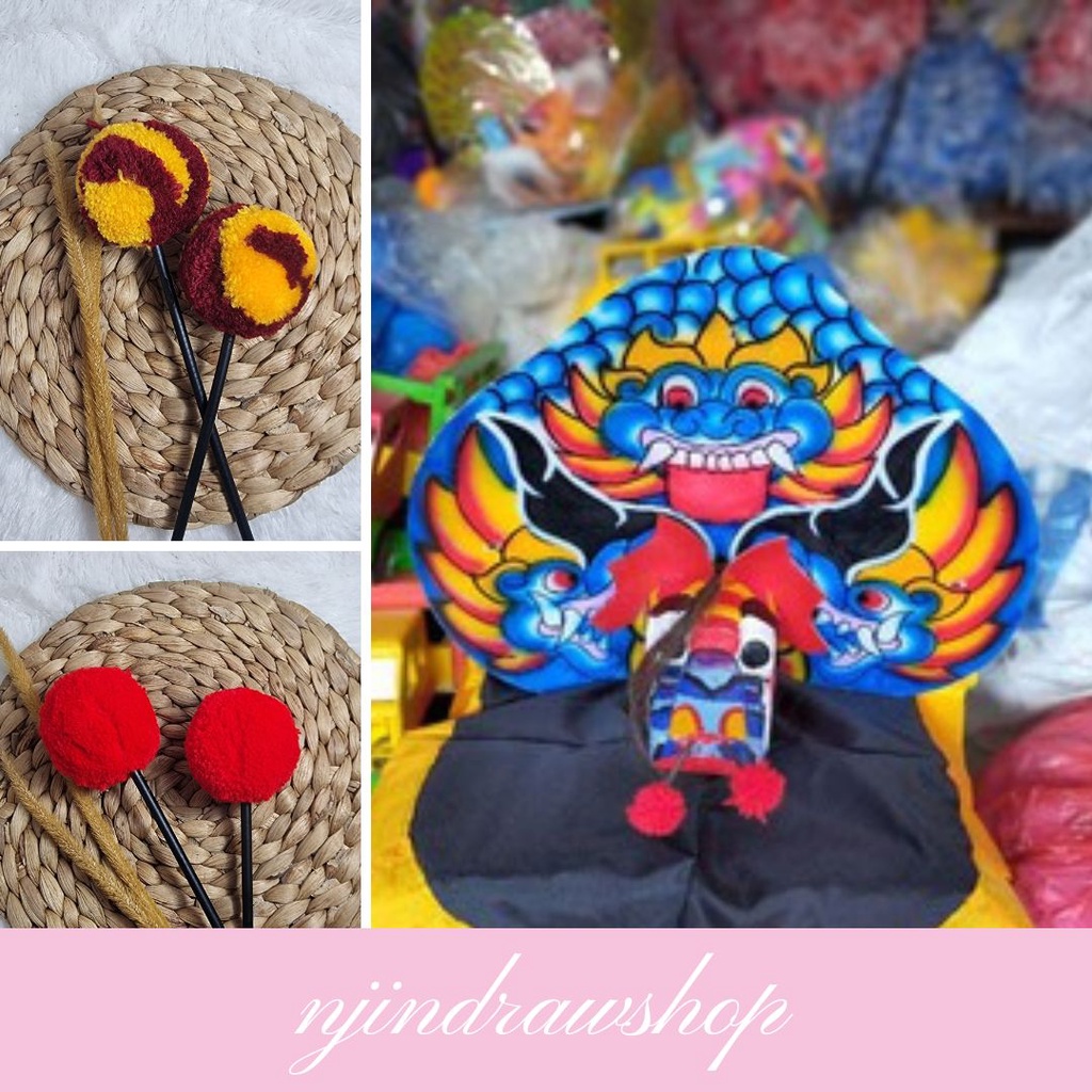 Jual Sungut Barongan / Pom Pom Barongan / Sungut Untuk Barongan ...