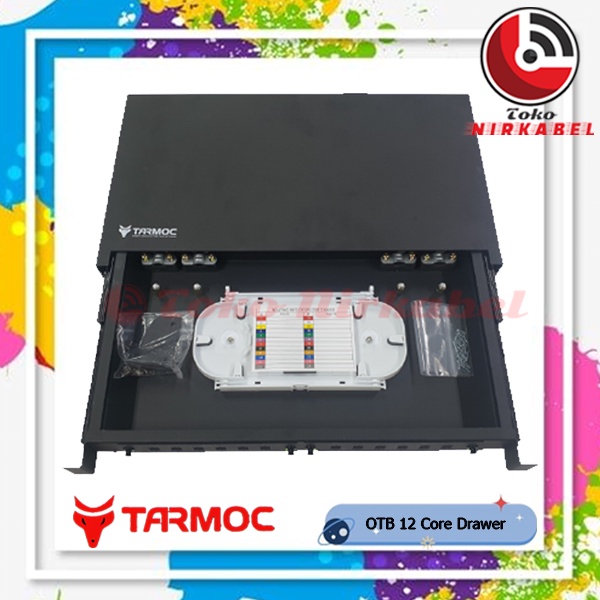 Jual Fiber Optic OTB 12 Core SC | 1U Drawer ODF OTB 12 Core Kosong ...