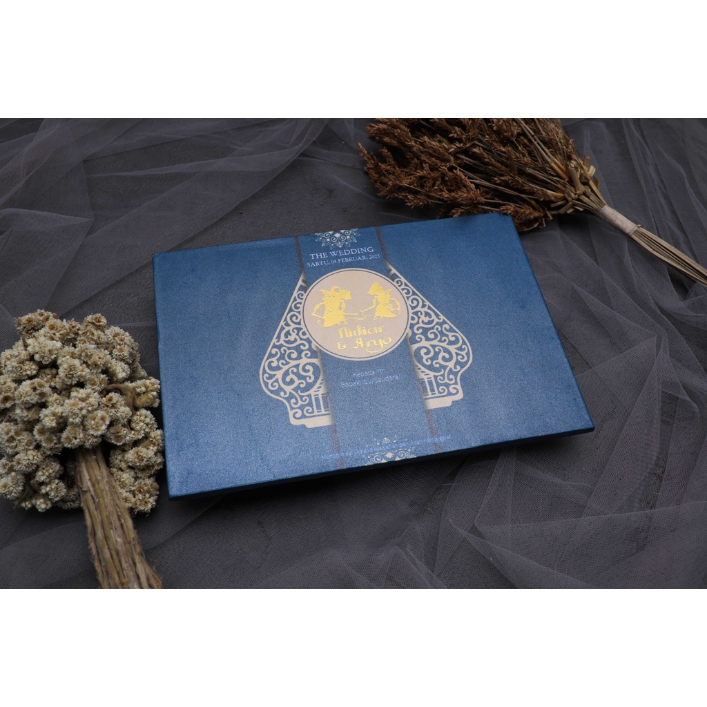 Jual Undangan Double Hard Cover Wayang Kulit | Shopee Indonesia