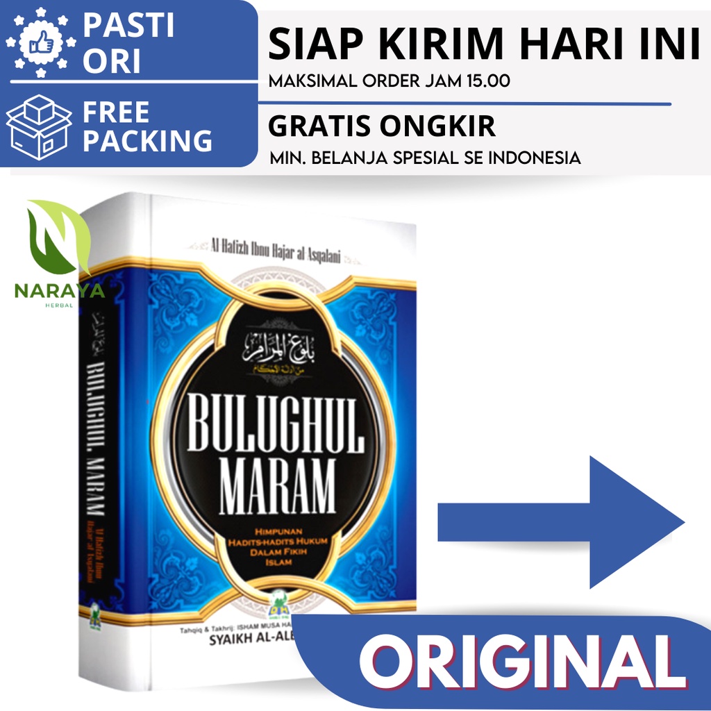 Jual Terjemah Bulughul Maram | Terjemahan Bulugul Marom Kumpulan Kitab ...