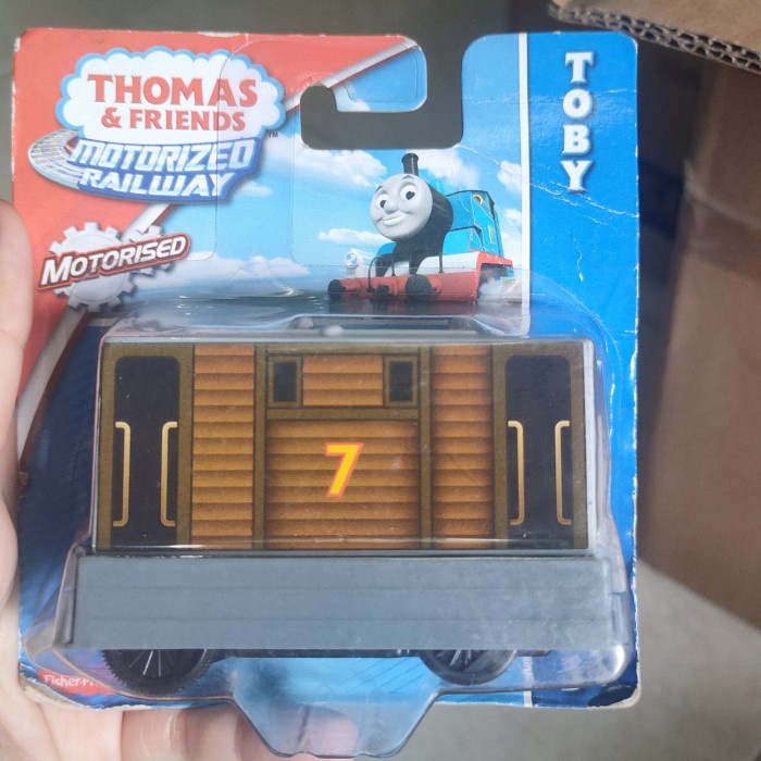 Jual Miniku Thomas & Friends Motorized Railway Gator Toby Henry ...
