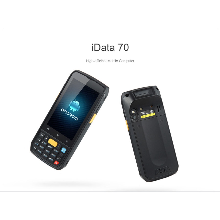 Jual iData 70 2D Scanner Barcode PDT Android Handheld Mobile Computer ...