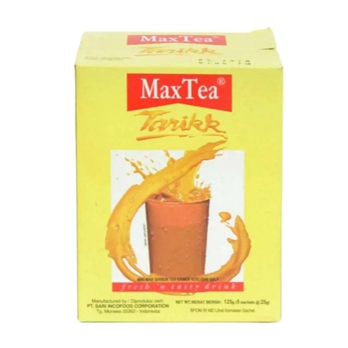 Jual Max Tea Teh Tarik [5'S x 25 g/ Box] | Shopee Indonesia