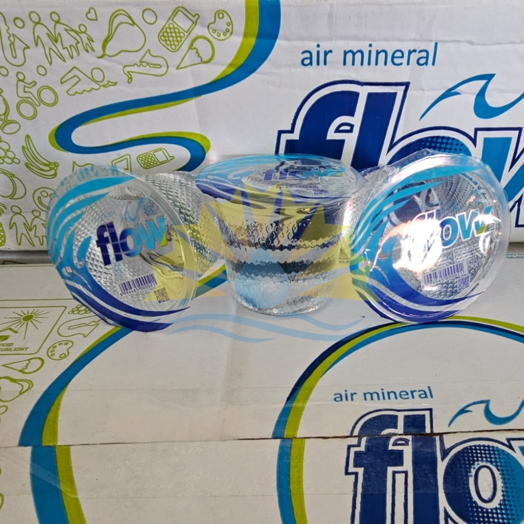 Jual Flow Air Mineral Gelas Mini 150 ml (48 Cup) | Shopee Indonesia