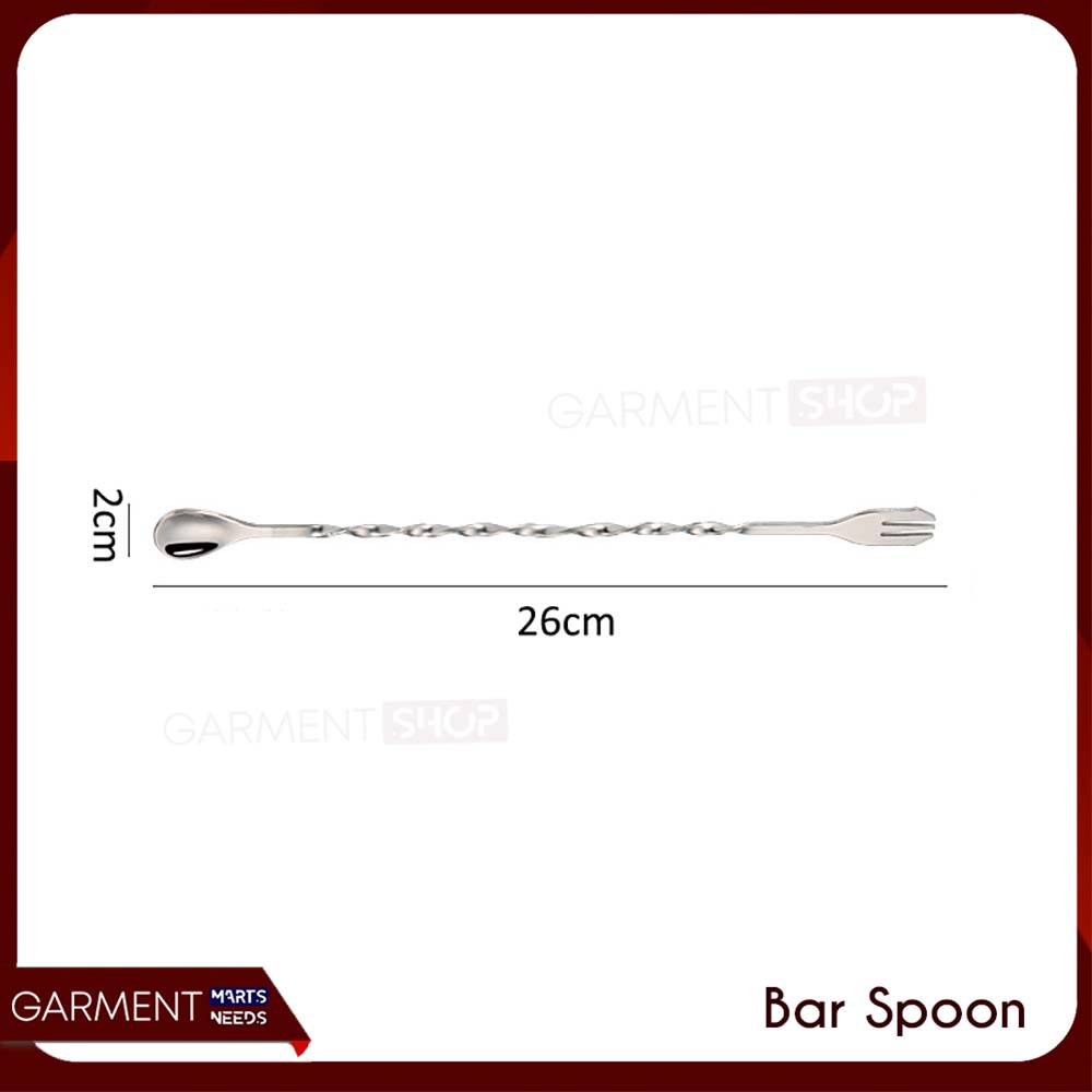 Jual Sendok Pengaduk Minuman Kopi Teh Stainless Steel Gagang Panjang ...