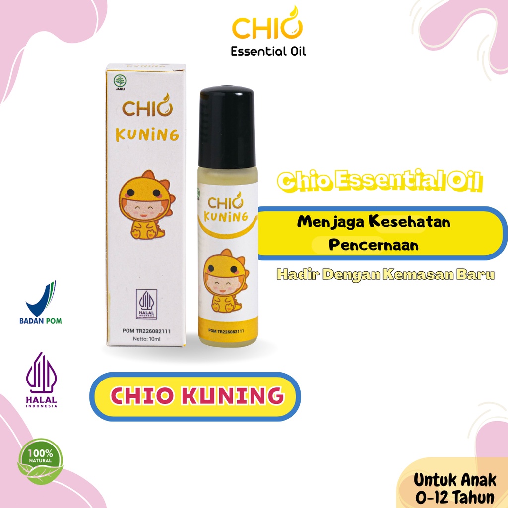 Jual Chio Kenrich Bye Bye Colic Chio Essential Oil 10ml | Shopee Indonesia