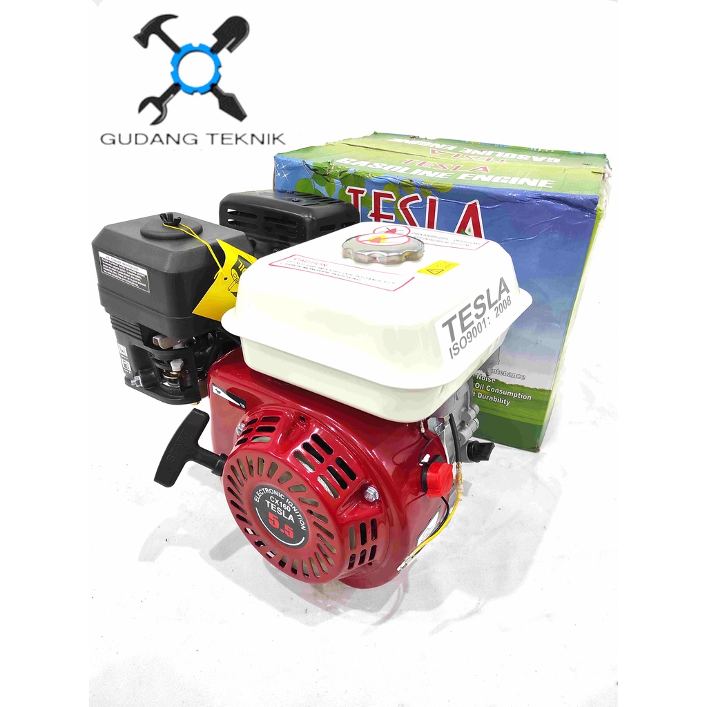 Jual Engine TESLA CX160 5.5HP VITARA GX160 4Tak / Mesin Penggerak ...