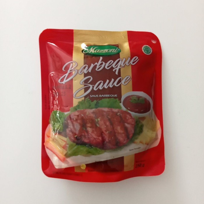 Jual MAZZONI SAUS BARBEQUE 250 GR | Shopee Indonesia