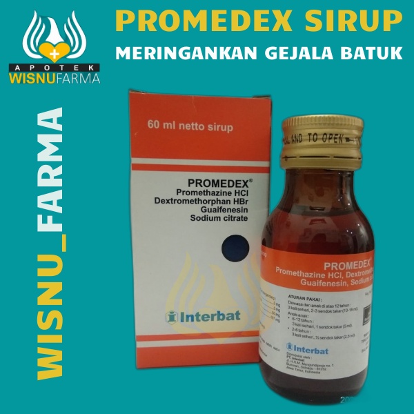 Jual PROMEDEX SIRUP MERINGANKAN GEJALA BATUK | Shopee Indonesia