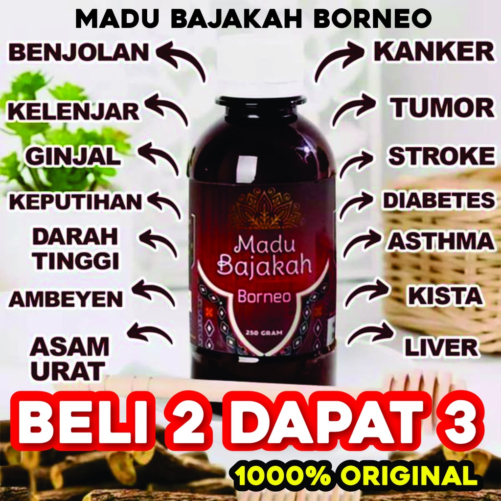 Jual [ORIGINAL] MADU BAJAKAH BORNEO Madu Bajaka Borneo Bajaka Original ...