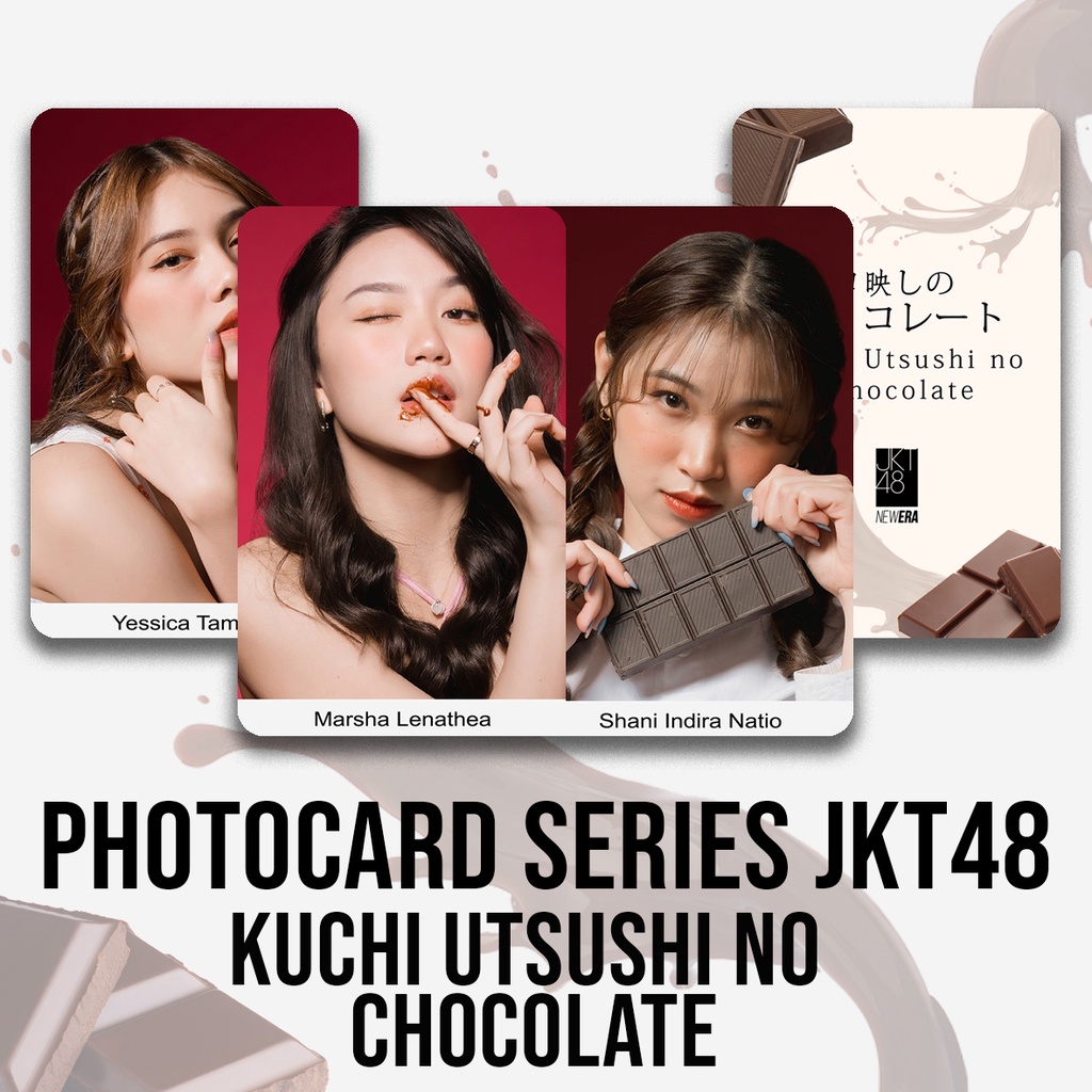 Jual PHOTOCARD JKT48 KUCHI UTSUSHI NO CHOCOLATE UNOFFICIAL | Shopee ...