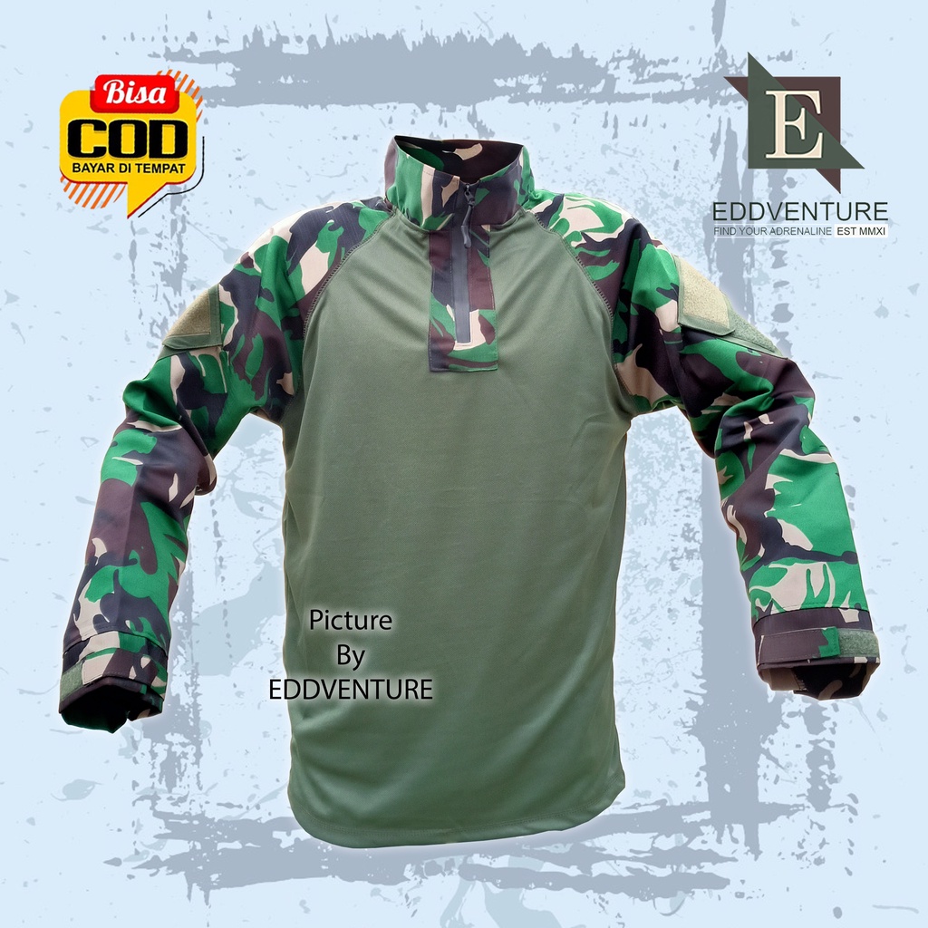 Jual Setelan Kaos Baju Pakaian Celana Cargo Kargo Chargo Lengan Panjang BDU Dry Fit Turtleneck ...