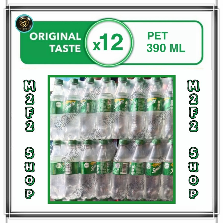 Jual Sprite Original MInuman Bersoda Botol Plastik Pet - 390 ml ...