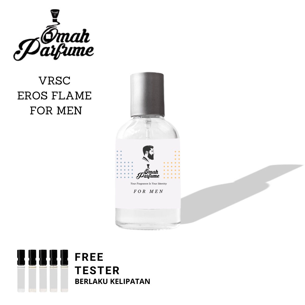 Jual Parfum VRSC Eros Flame for men inspired parfume farfum farfume pria laki laki minyak wangi ...