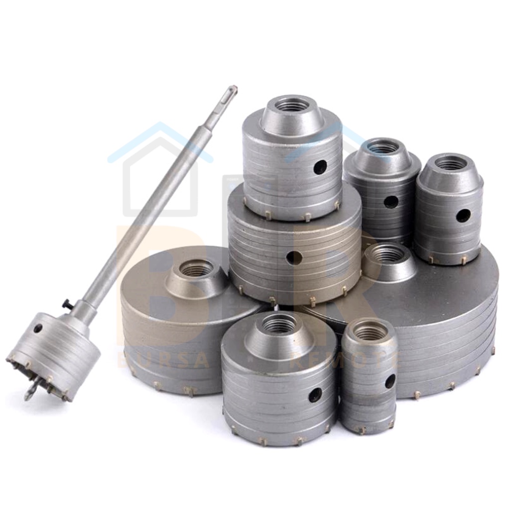 Jual Mata Bor Bobok Beton Tembok Hollow Core 30 - 80 MM Sds Plus ...