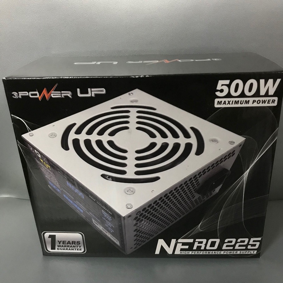 Jual Power Supply Power UP 500W PSU Power-UP 500 Watt Resmi | Shopee ...