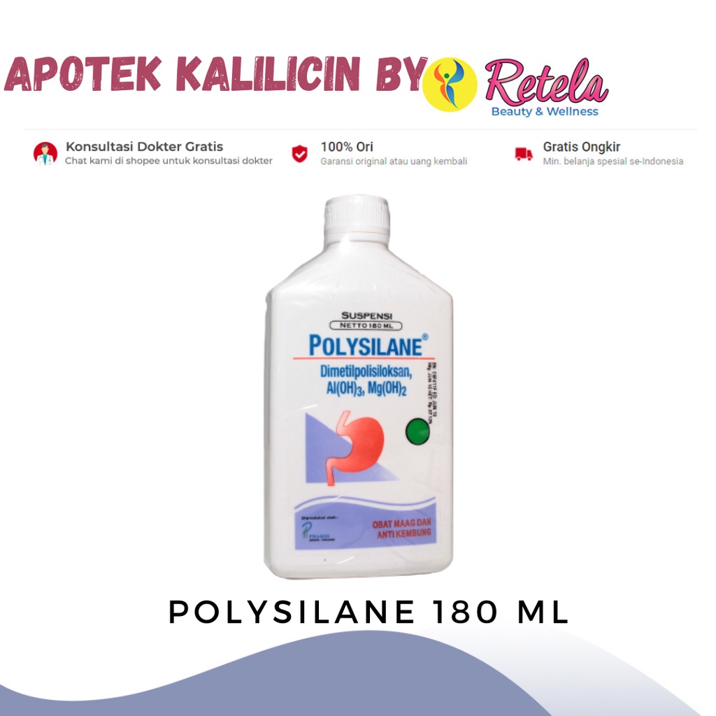 Jual Polysilane Susp 180 Ml | Shopee Indonesia