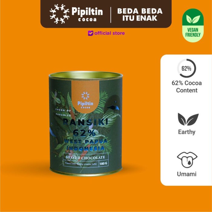 Jual Pipiltin Cocoa Dark Chocolate - Choco Drink Ransiki 62% | Shopee ...