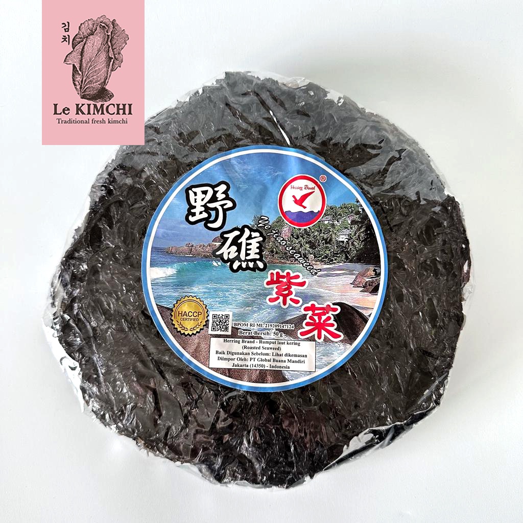 Jual Rumput Laut Kering Ci Jay Ci chai Cicai Zi Cai Dried Seaweed 50 g ...