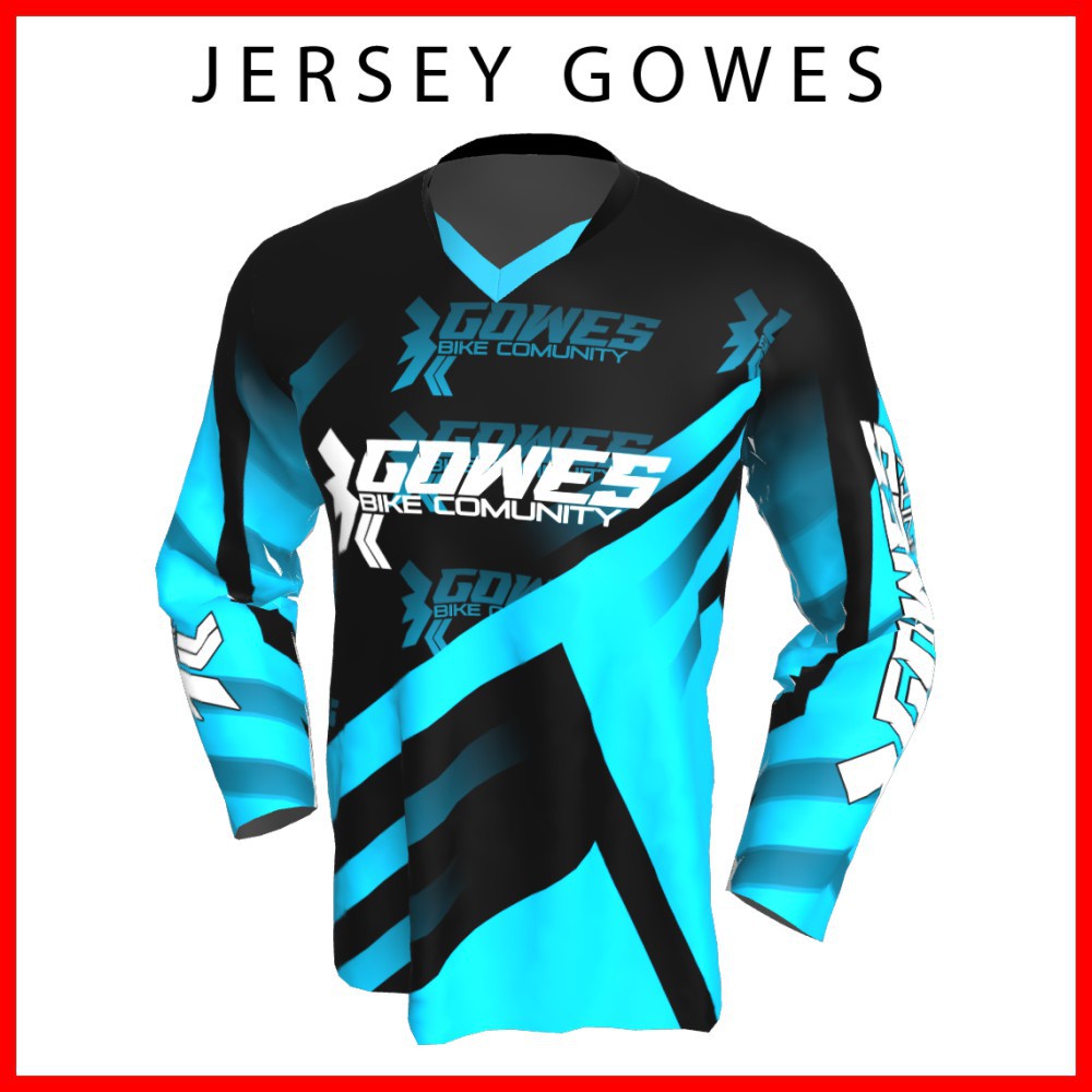 Jual Kaos Jersey Sepeda MTB Downhill Motor Cross Trail Terbaru Baju ...