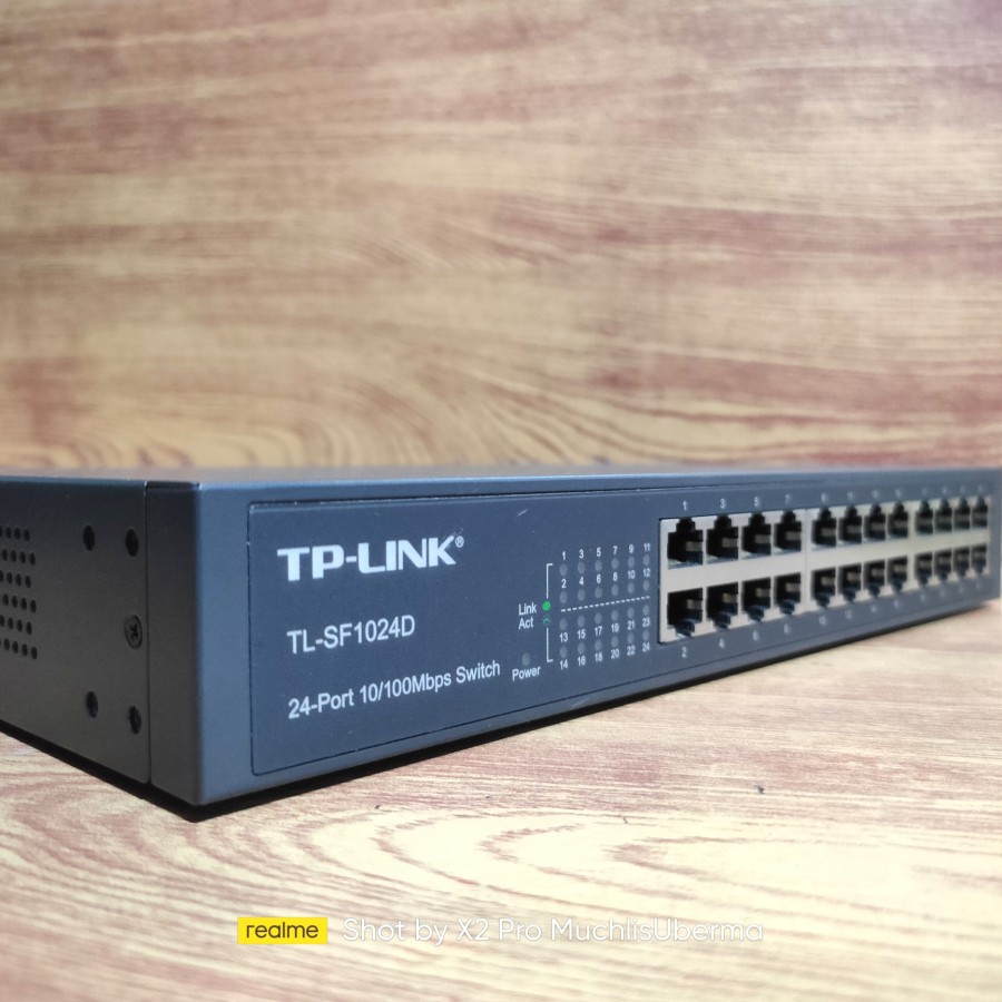 Jual switch hub 24 port Tp-Link TL-SF1024D metal TPLINK 24port ethernet ...