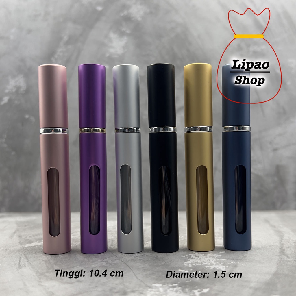 Jual Botol Parfum Mini 5ml Travel Size Spray - Refillable Isi Ulang ...