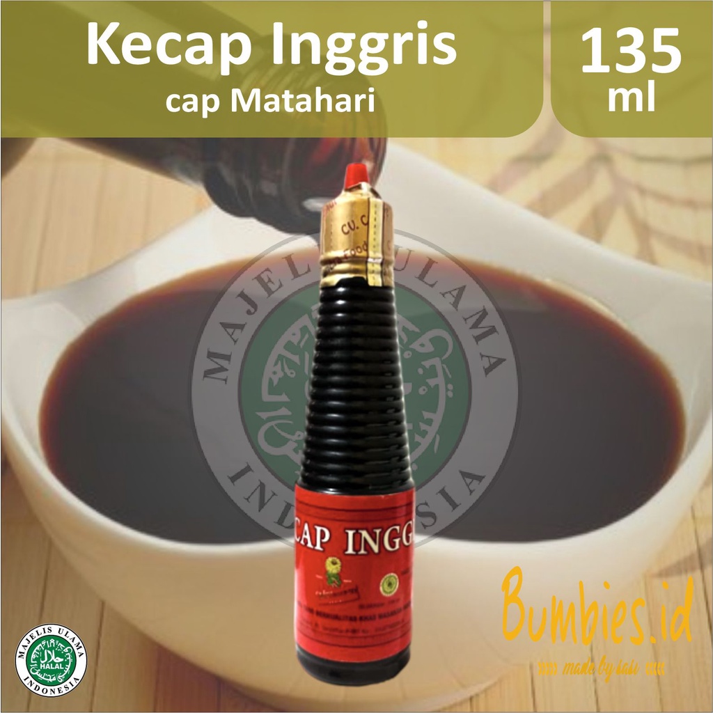 Jual Kecap Inggris 135ml Cap Matahari | Penyedap Rasa | Condiment ...