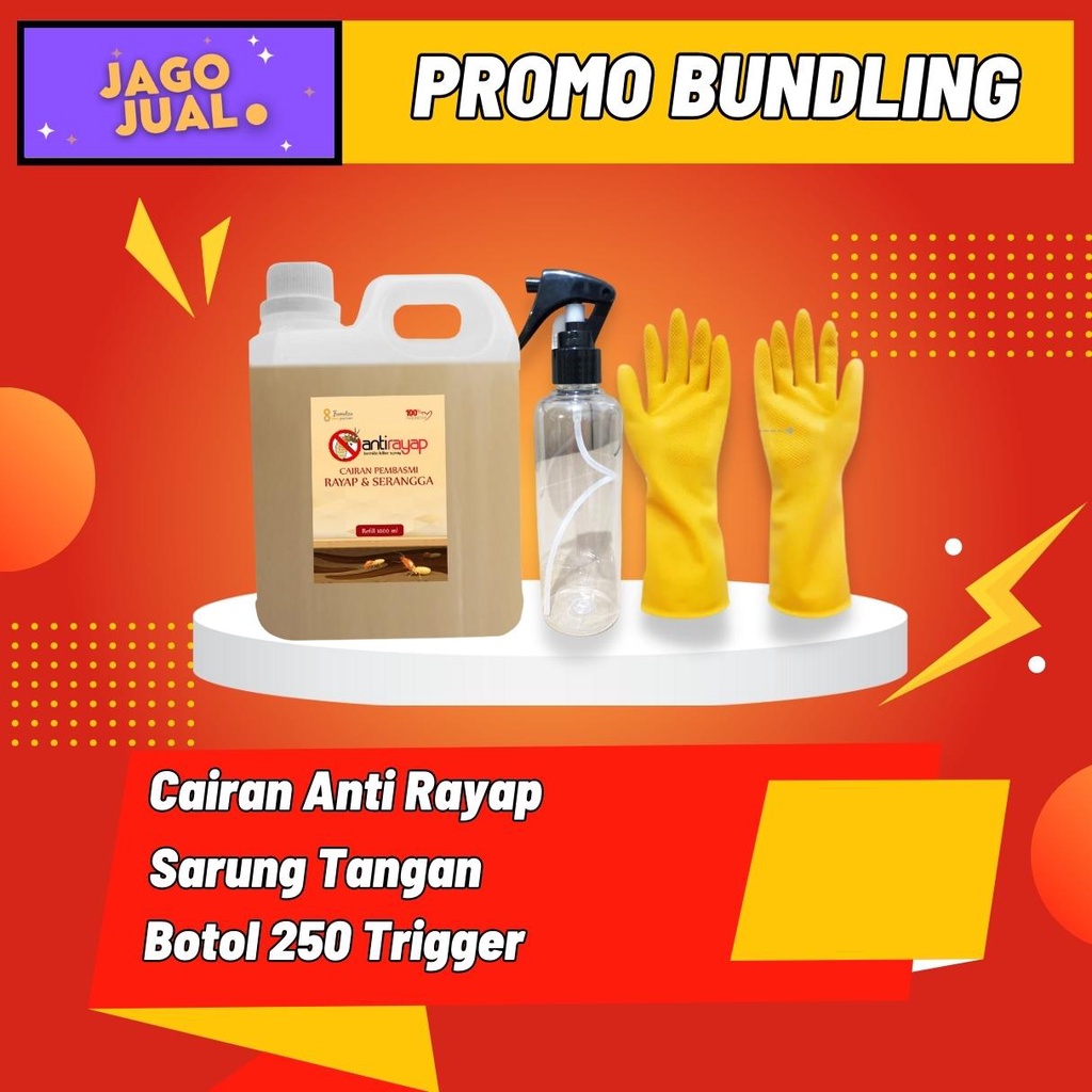 Jual Cairan Obat Anti Pembasmi Rayap Kemasan Refill 1 LIter Jerigen ...