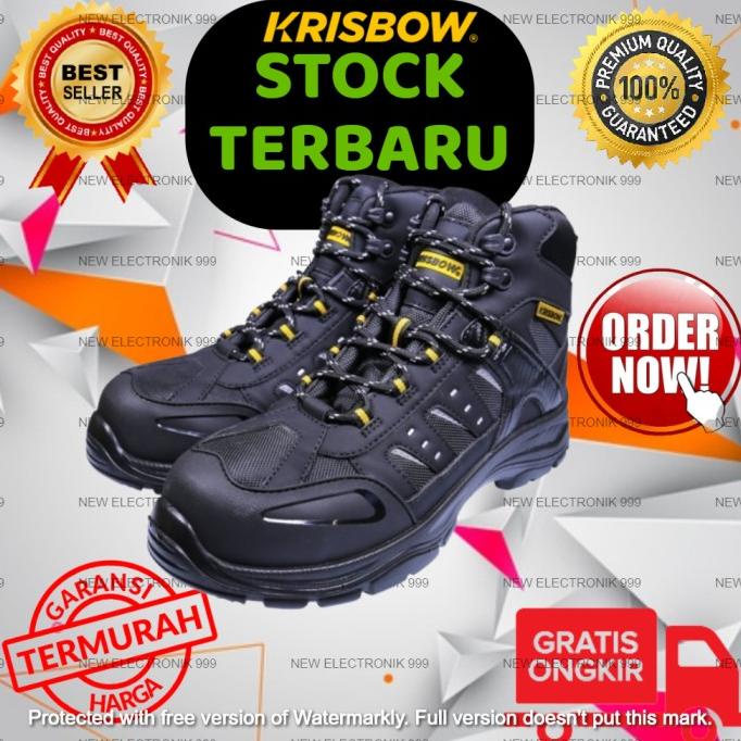 Jual Krisbow Sepatu Pengaman NEMESIS 6IN Hitam SAFETY SHOES NEMESIS 6IN ...