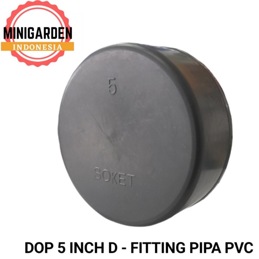 Jual DOP PIPA PRALON 5 INCH tutup pipa 5'' sambungan fitting cap pipa ...