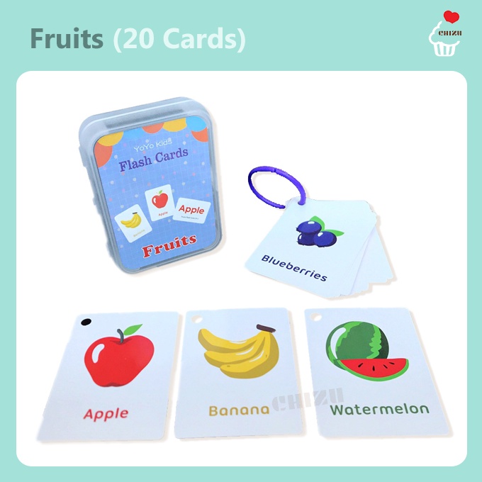 Jual Flash Card Kartu Pintar Anak Bahasa Inggris | English Flashcard ...