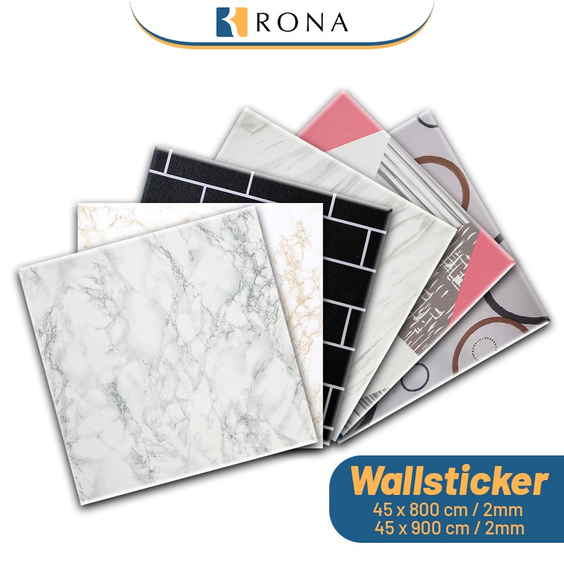 Jual RONA Wall Stiker Dinding Ruang Tamu Lemari Sticker Meja Kayu ...