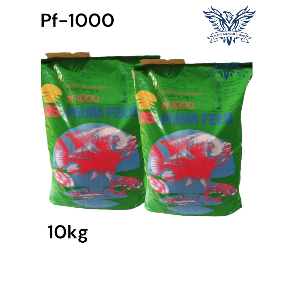 Jual Karungan Pelet PF 1000 10kg Pakan IKan Berkualitas | Shopee Indonesia
