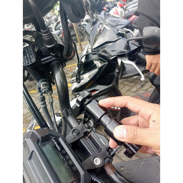 Jual braket motobar / phone holder beat street | Shopee Indonesia