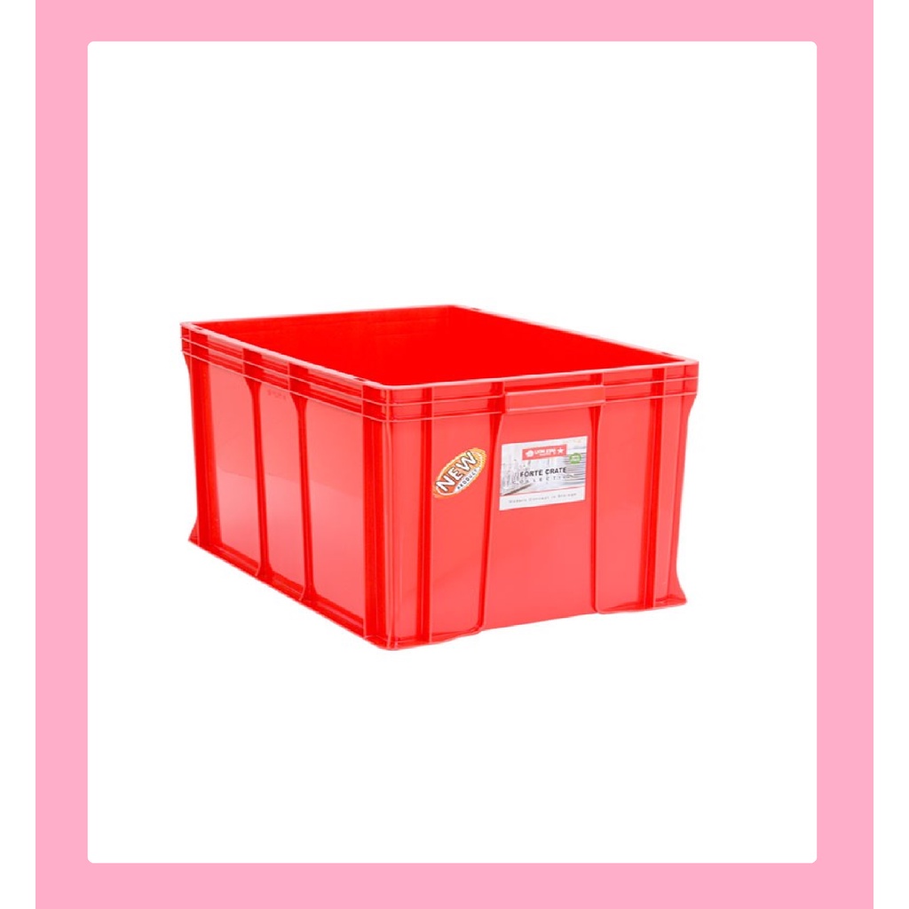Jual Box Kontainer Industri Plastik Kuat - IC-32 202 65 L Forte Crate ...