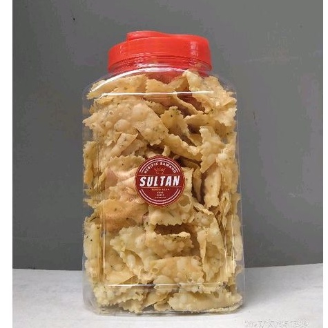 Jual Snack Keripik Bawang Sultan Varian Kentang Bawang / Kue Bawang ...
