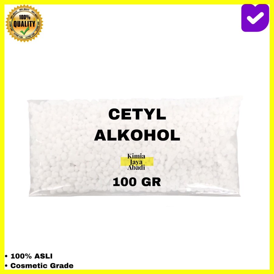 Jual Cetyl Alcohol / Cetil Alkohol / Cetyl Alkohol 100 Gram | Shopee ...