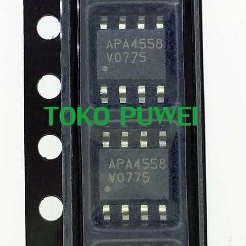 Jual APA4558 APA4558KI APA 4558 4558KI Dual Operational Amplifier BU59 ...