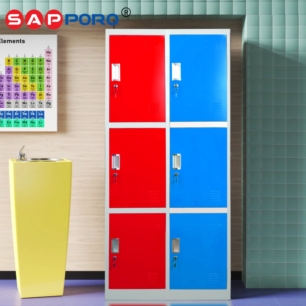 Jual SAPPORO KOLN 3 - Loker Besi 3 Pintu | Steel Locker 3 Doors ...