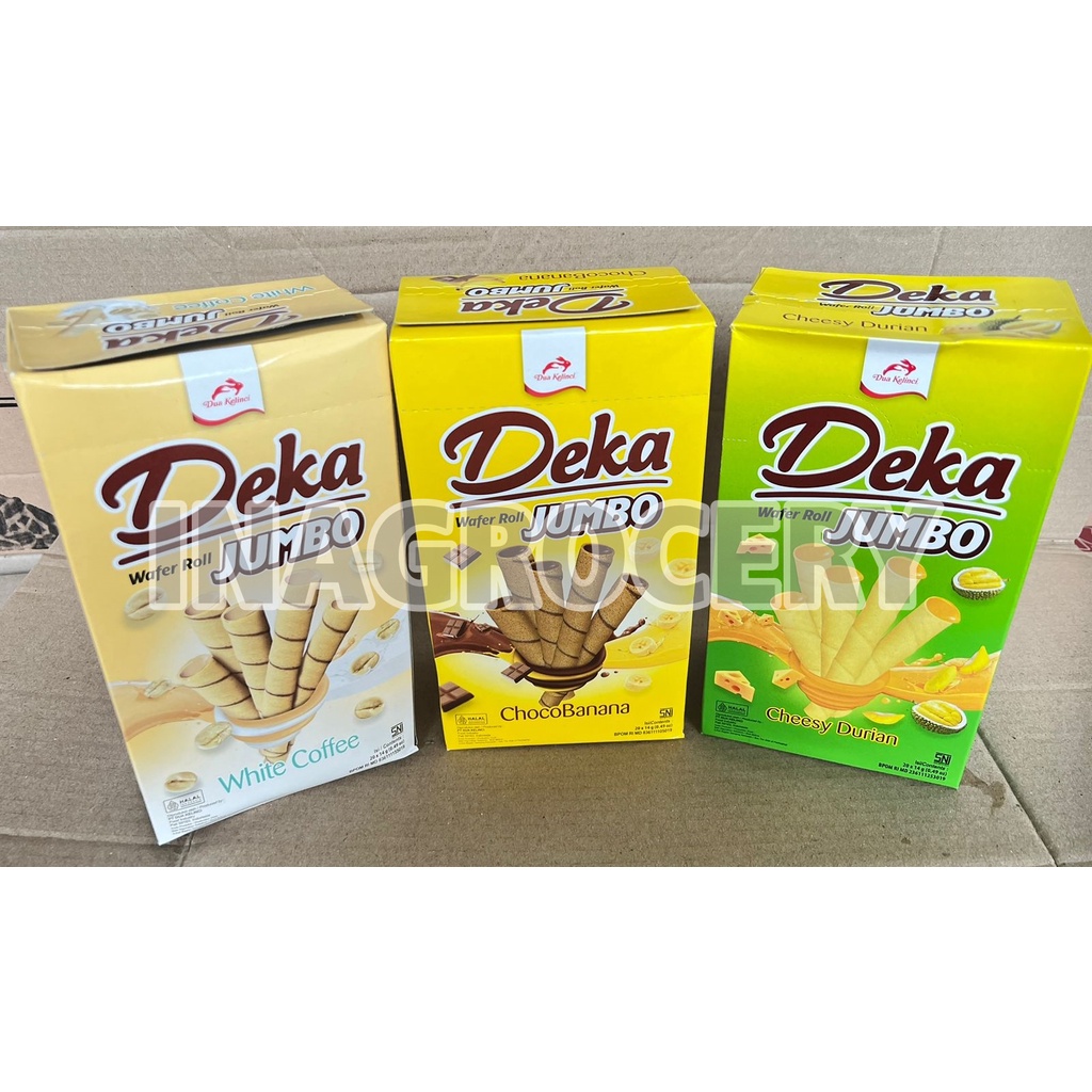 Jual DEKA ROLL JUMBO ALL VARIANT 20pcs | Shopee Indonesia
