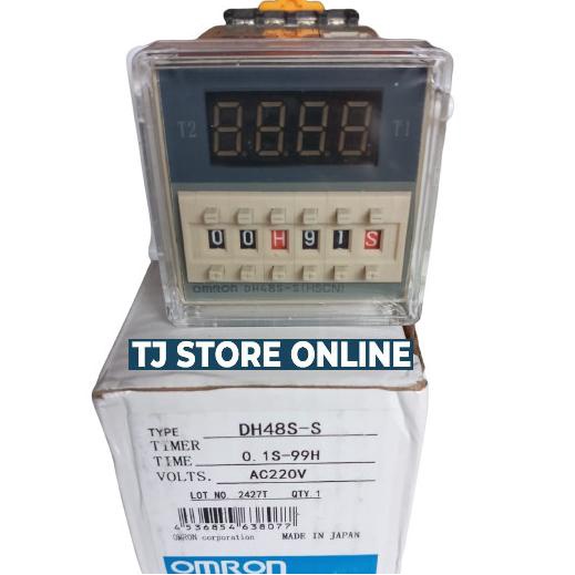 Jual ON OFF Dual Twin Cycle Digital Timer Omron DH48S-S | Shopee Indonesia