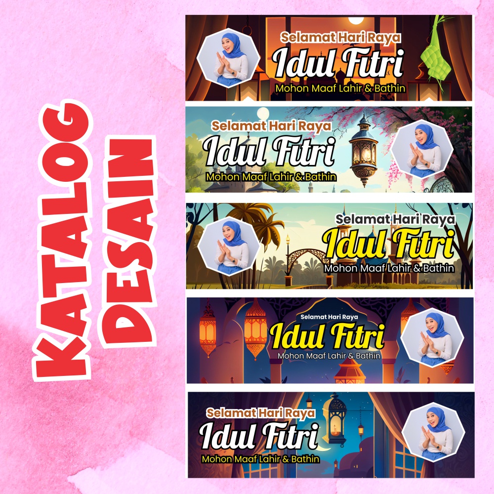Jual [CUSTOM FOTO & NAMA ] Tas Plastik snack Lebaran/ Label Snack anak ...