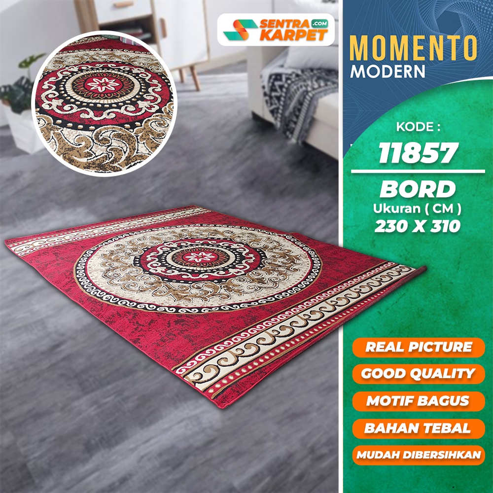 Jual Karpet Ambal Lantai Rumah Permadani Murah - Karpet Momento 11857 ...