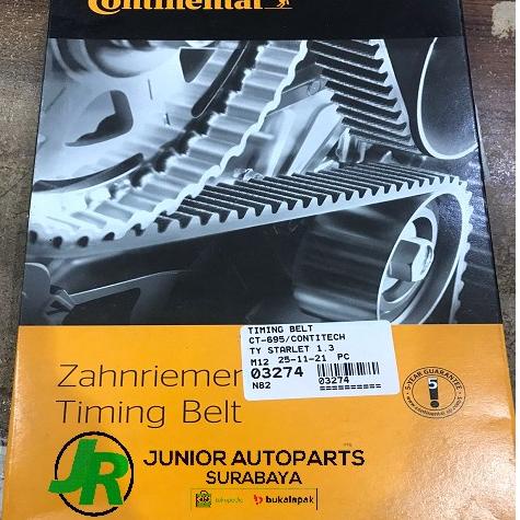 Jual Timing Belt Toyota Starlet 1.3 Contitech Germany Debezzz | Shopee ...