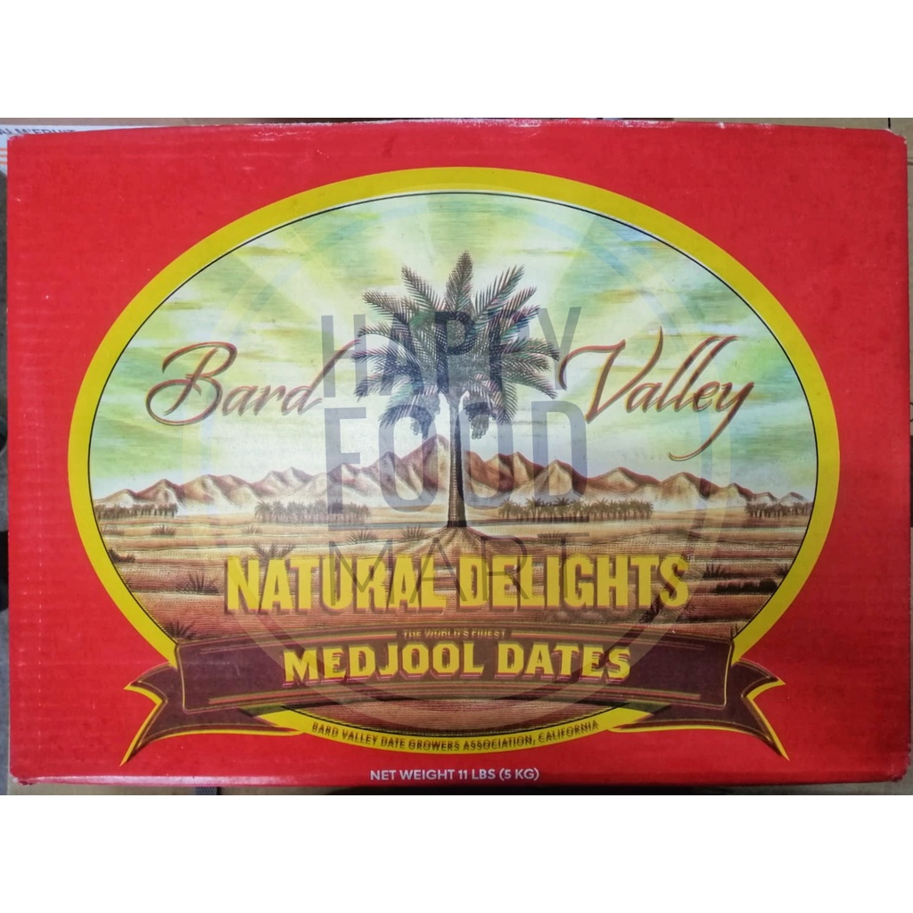 Jual [100% ORI] NATURAL DELIGHTS WHOLE FRESH MEDJOOL DATES 5 KG/BARD ...